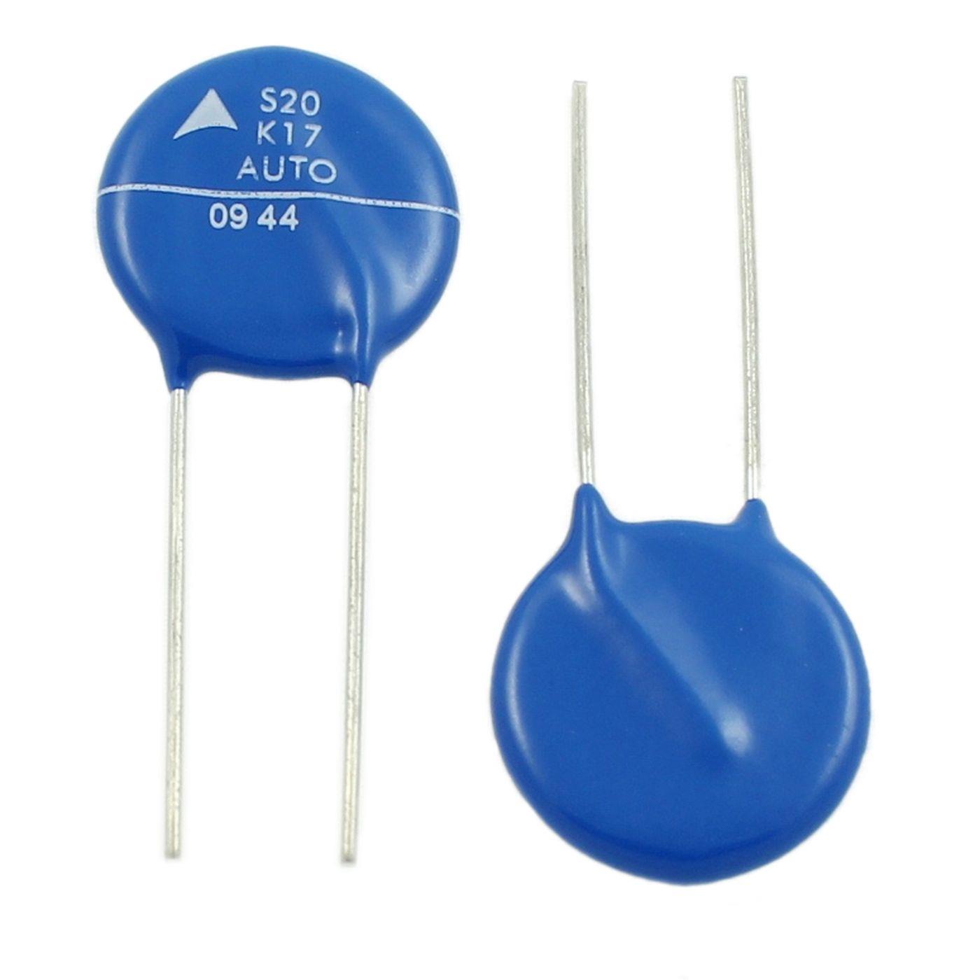 5x Scheiben Varistor S20K17AUTO 17V 200mW RM10 d21x4mm Epcos ...